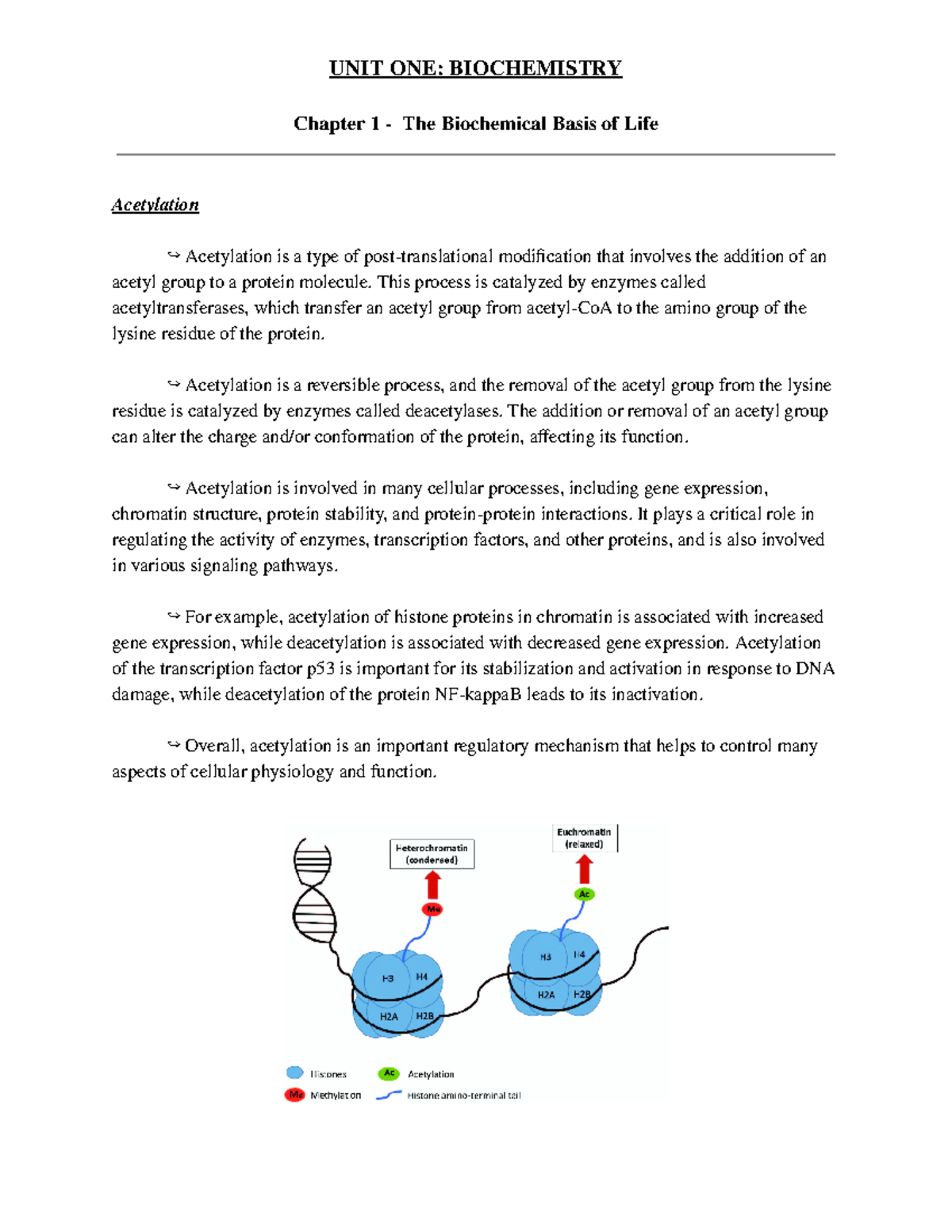 Biochemistry Chapter 1 Section 5 Pt 17 - UNIT ONE: BIOCHEMISTRY Chapter ...