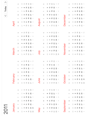 Calendar 2013 - none - 2013 Today January February March April S M T W ...