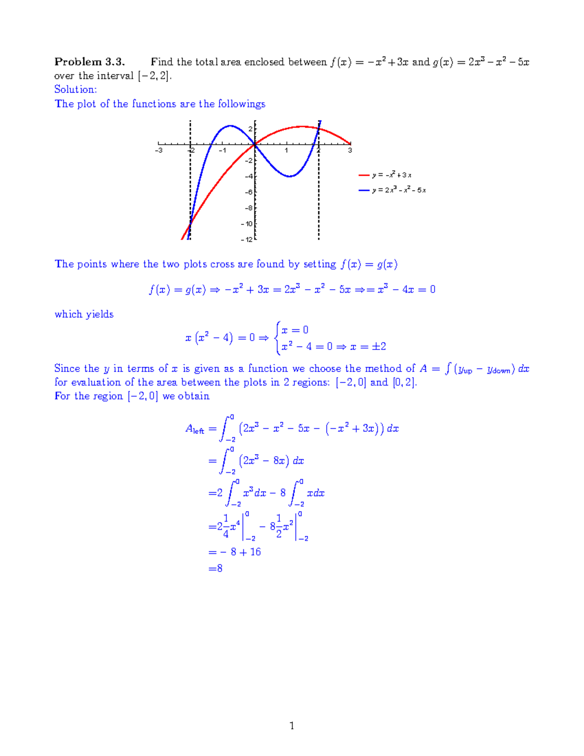 Written assignment-3- Q3 -MATH 144 - Solutions - Problem 3. Find the ...