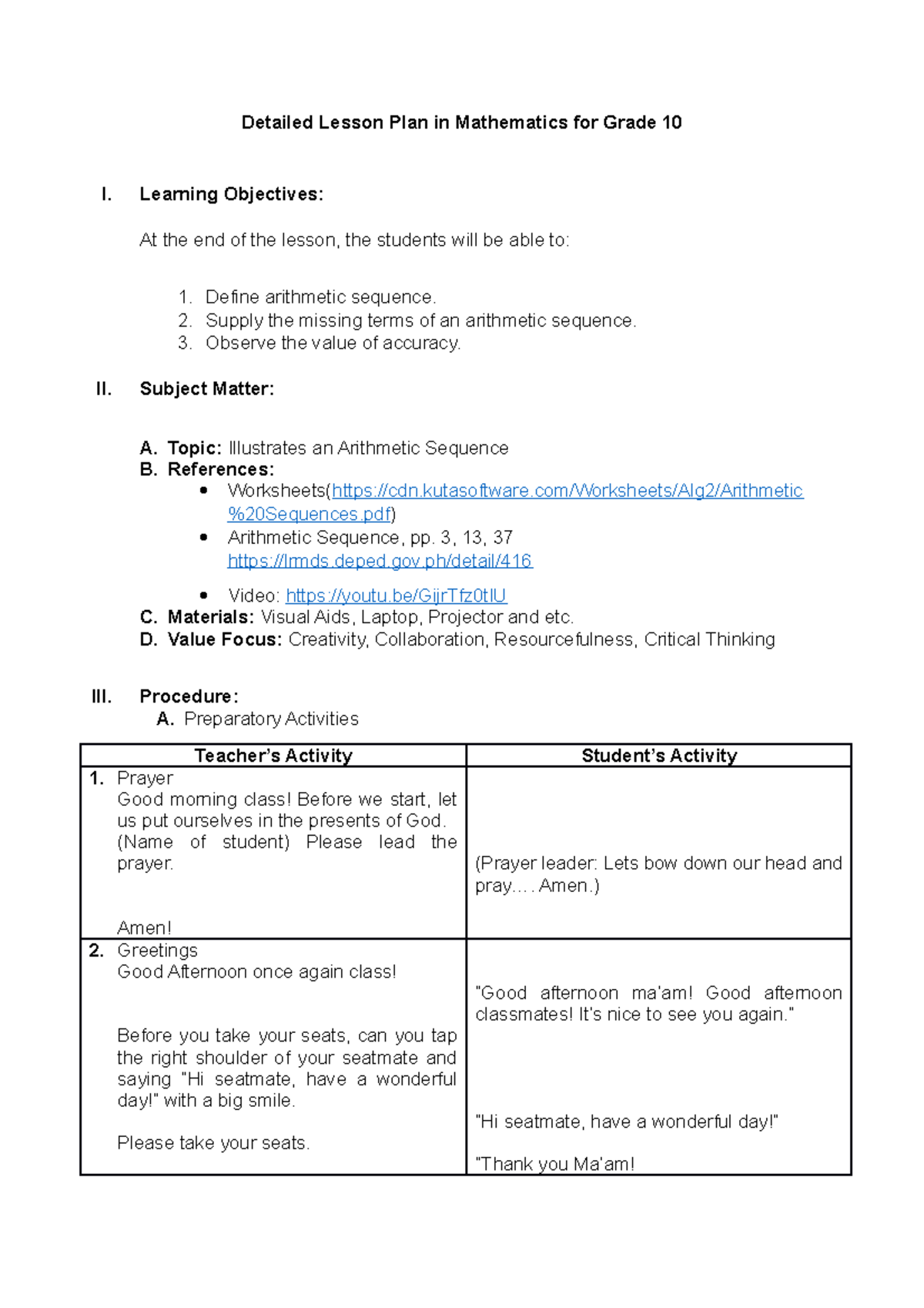 534063539-Detailed-Lesson-Plan - Detailed Lesson Plan in Mathematics ...