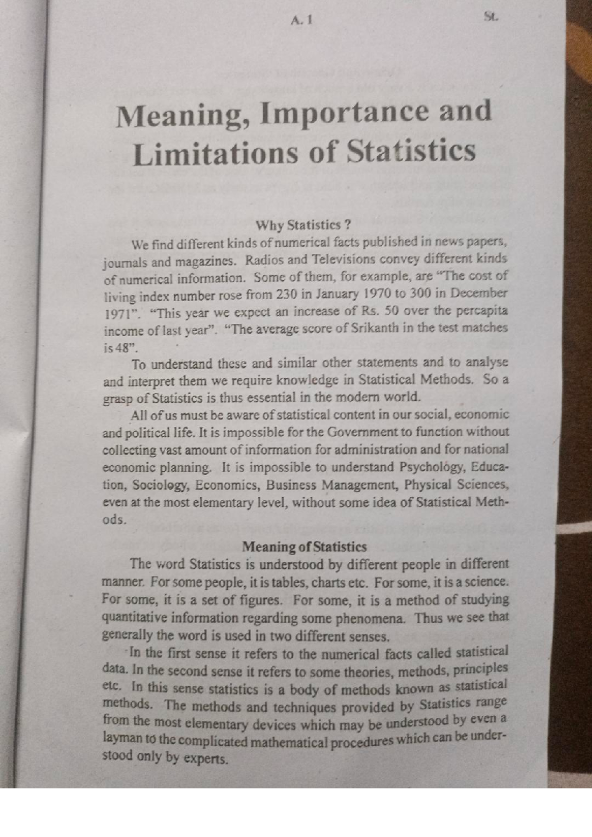 Statistics - Study material - Business Statistics - Studocu Statistics - Study material - Business Statistics - Studocu
