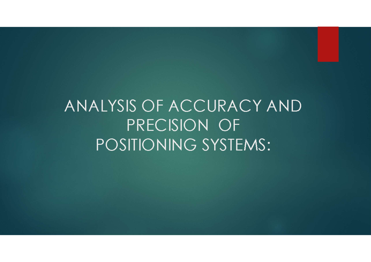4 Acuracy Analysis of cnc - ANALYSIS OF ACCURACY AND PRECISION OF ...