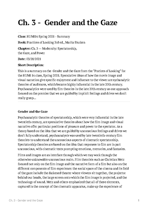 chapter one — The Myth of Photographic Truth Summary - , Marita Sturken ...