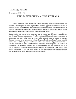 PE 4 - Physical Education - Name: Shaira Mea Gula Course & Section: BSA ...