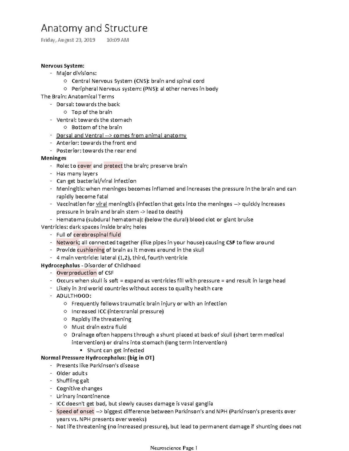 Neuroscience - Led by Dr. Karen Hiebert. - Warning: TT: undefined function: 32 Warning: TT ...