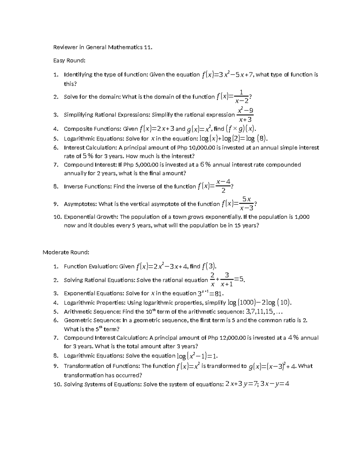Reviewer-in-General-Mathematics-11 015538 2 - Reviewer in General ...