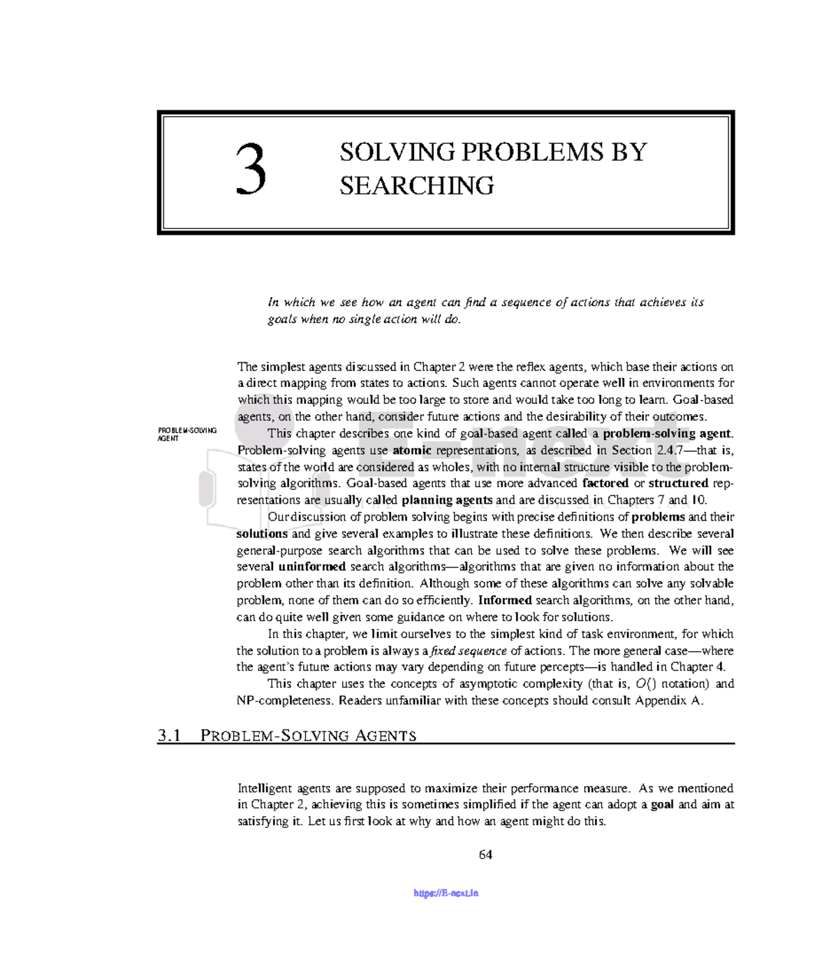 3-Solving Problems by Searching (E-next - 3 SOLVING PROBLEMS BY ...