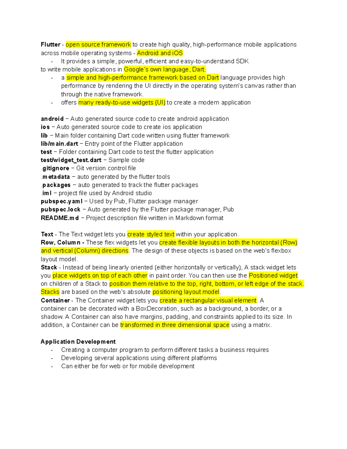 App Dev-Reviewer - reviewer - Flutter - open source framework to create ...