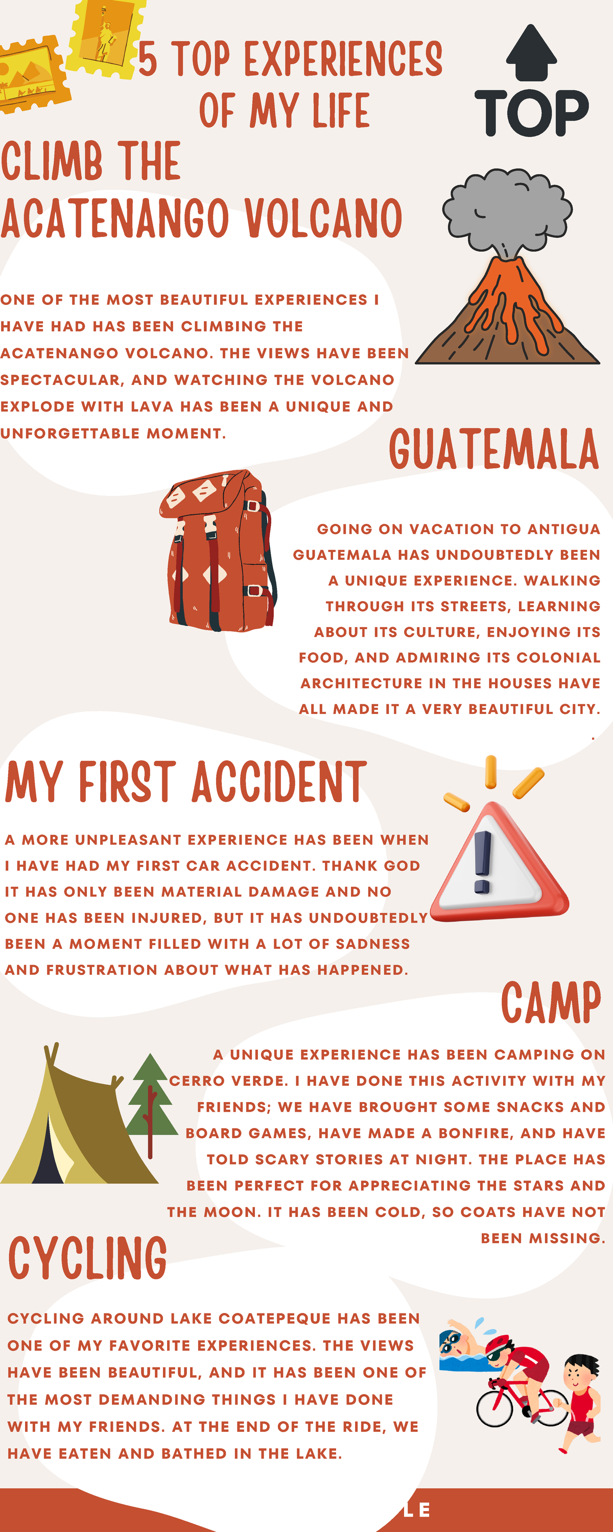 5 top experiences of my life - 5 TOP EXPERIENCES OF MY LIFE @ S I T I O ...