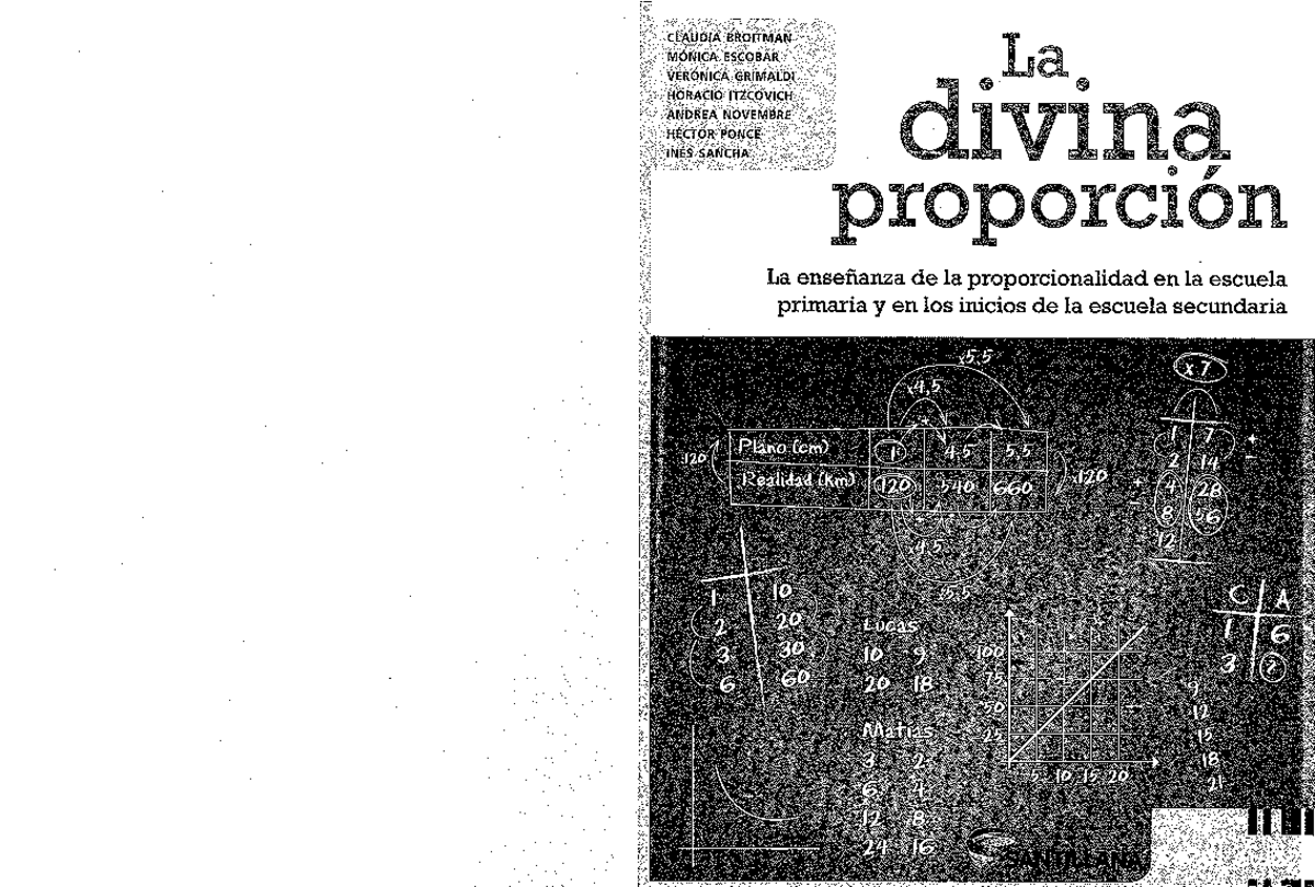 682064840 Broitman Escobar Grimaldi La divina Proporcion Santillana - CLAUDIA BROITMAN MÓNICA ...