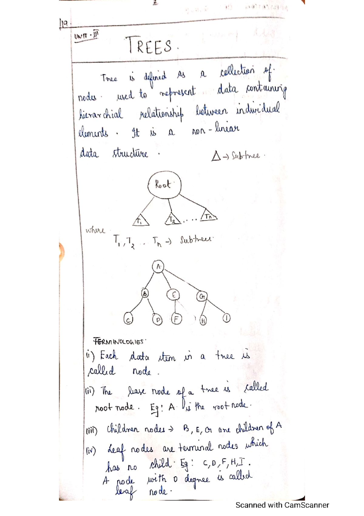 DS UNIT 3 - These are the running notes. - Computer science engineering ...