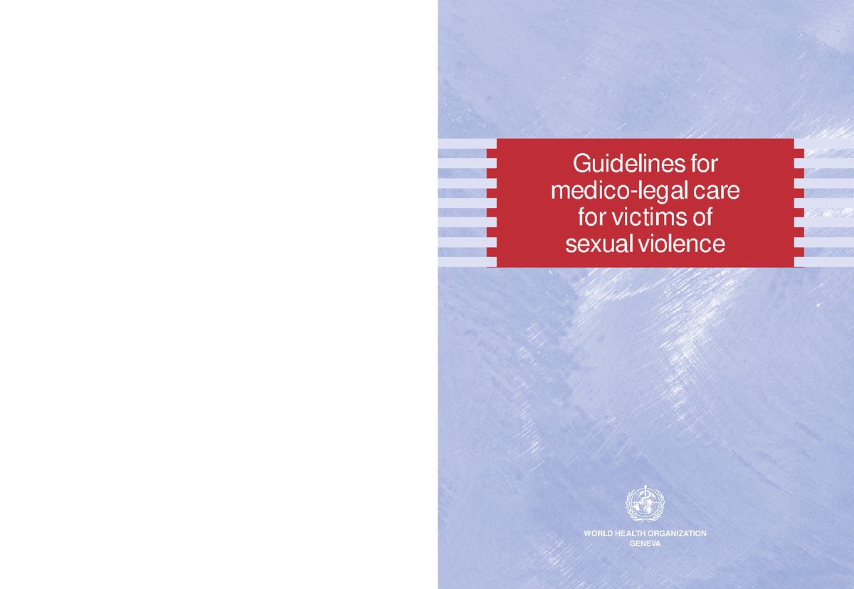 Guidelines for osc - WORLD HEALTH ORGANIZATION GENEVA Guidelines for ...