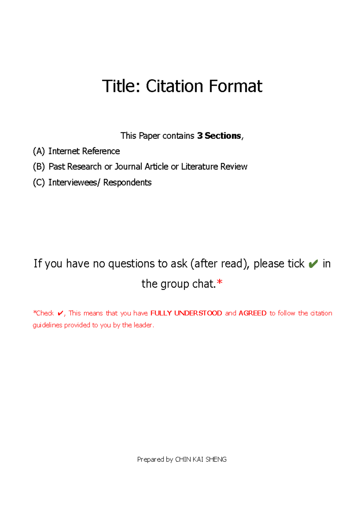 Citation Format 2202122 - Title: Citation Format This Paper contains 3 ...