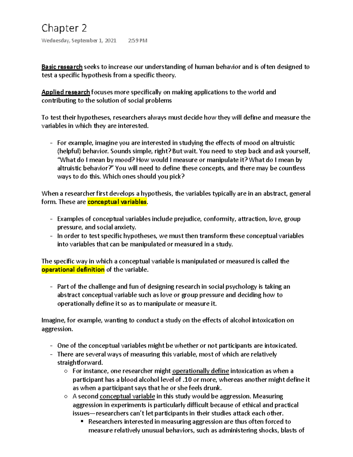 Chapter 2 - Lecture notes 2 - Basic researchseeks to increase our ...