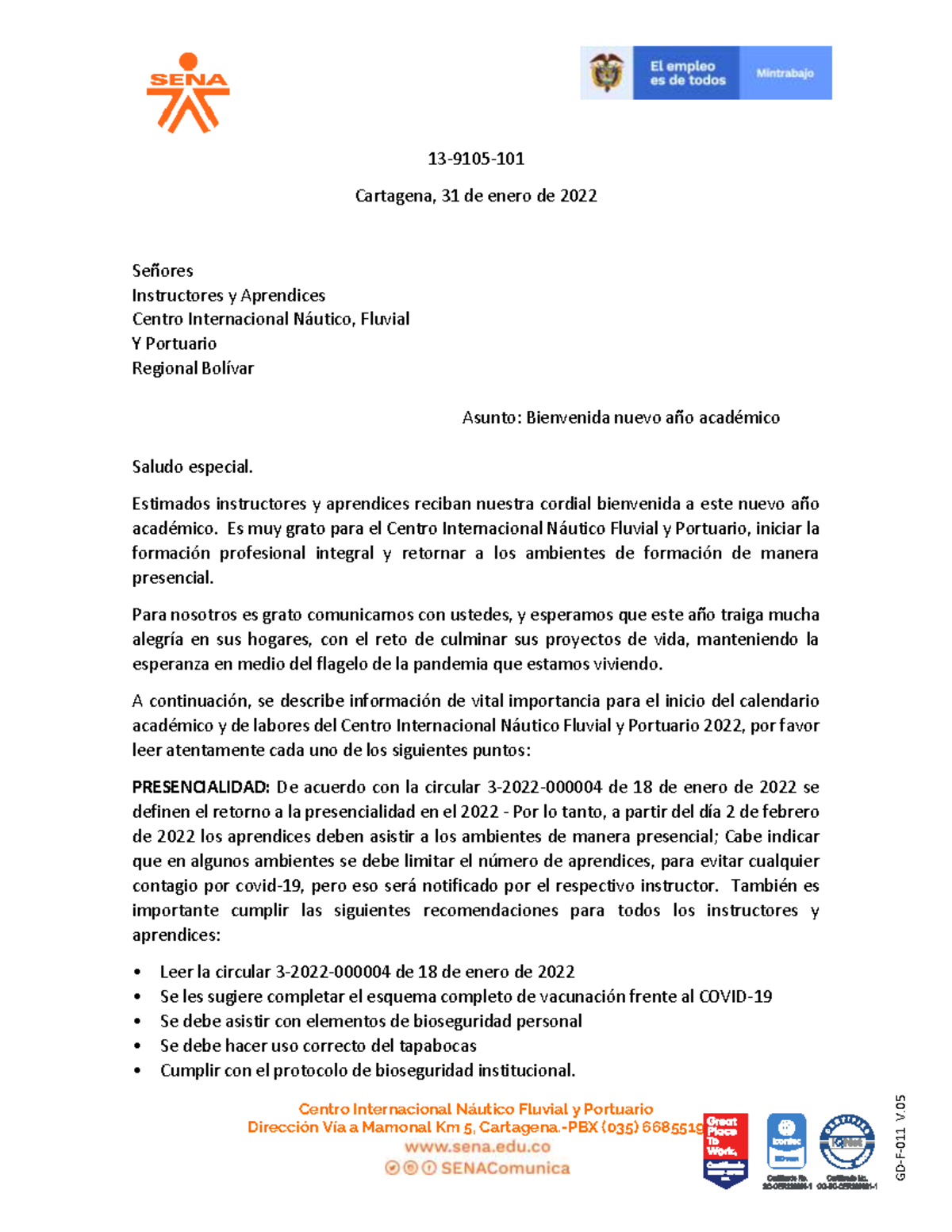 01. Circular - El título es demasiado corto. Por favor, incluye un ...