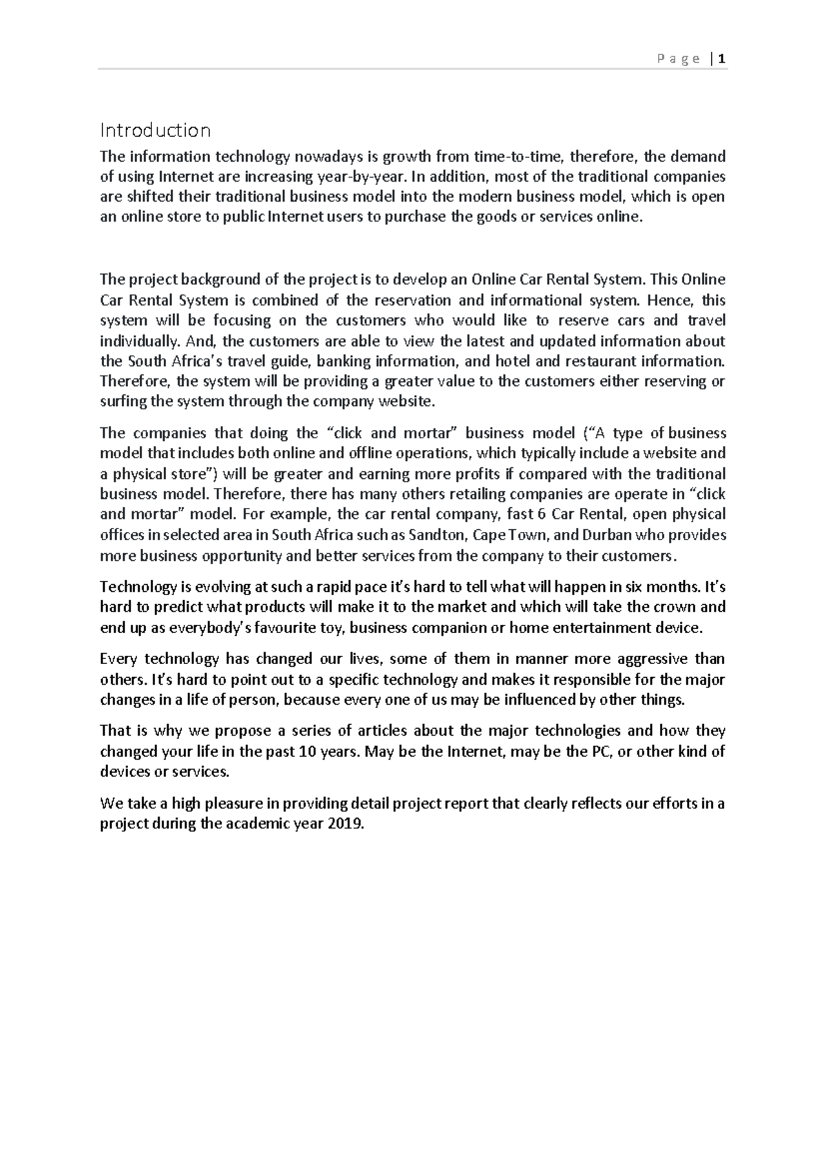 Pdfcoffee - Introduction The information technology nowadays is growth from time-to-time ...