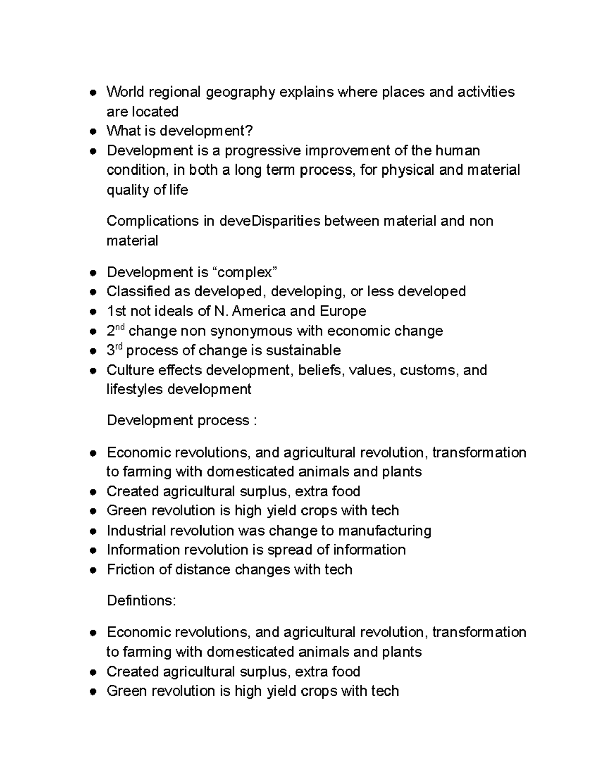 Ch 1 WRG - Chapter 1 notes - World regional geography explains where ...