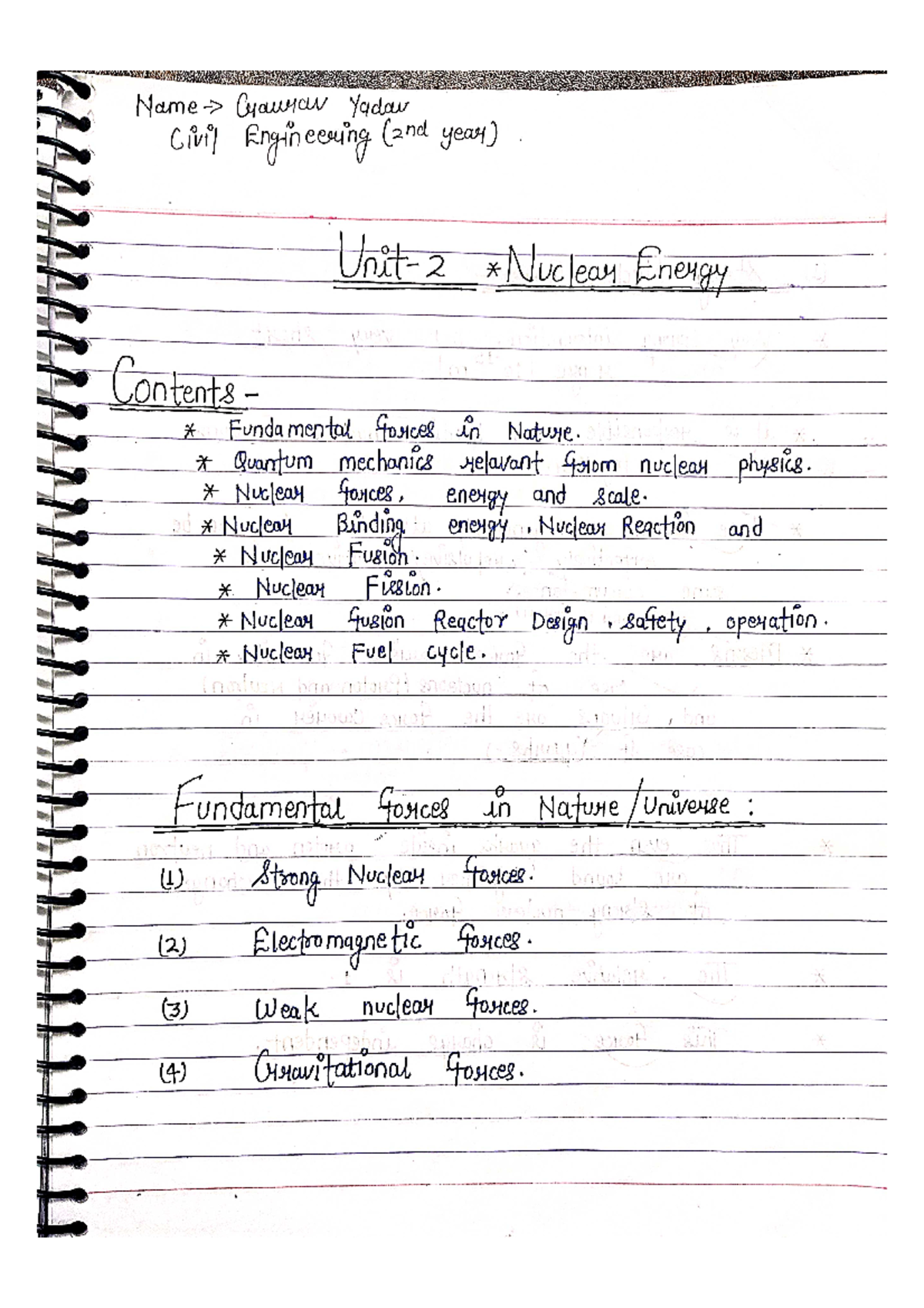 Subject - [ Energy Science and Engineering ] Gaurav Yadav (Civil ...