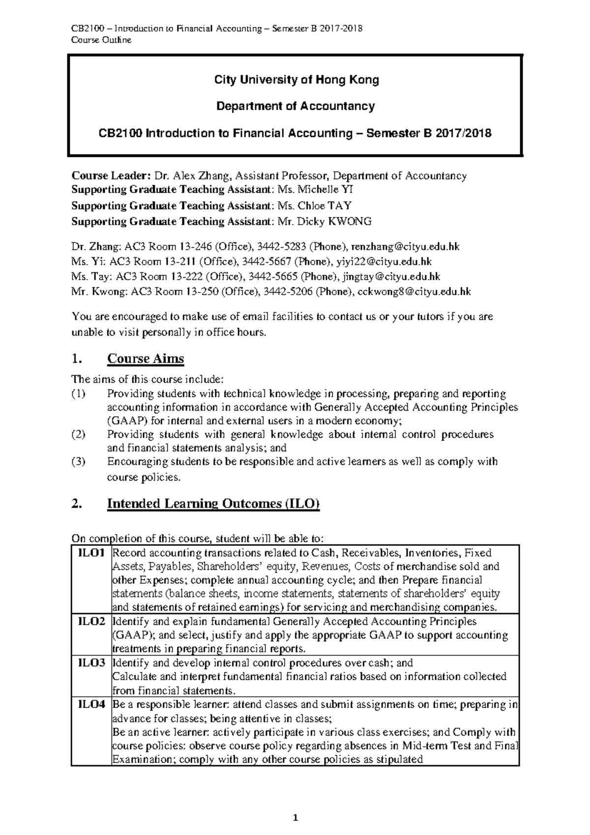 CB2100 Course outline - Warning: TT: undefined function: 32 Warning: TT: undefined function: 32 ...