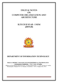 Computer Organization And Architecture - JNTU - Studocu