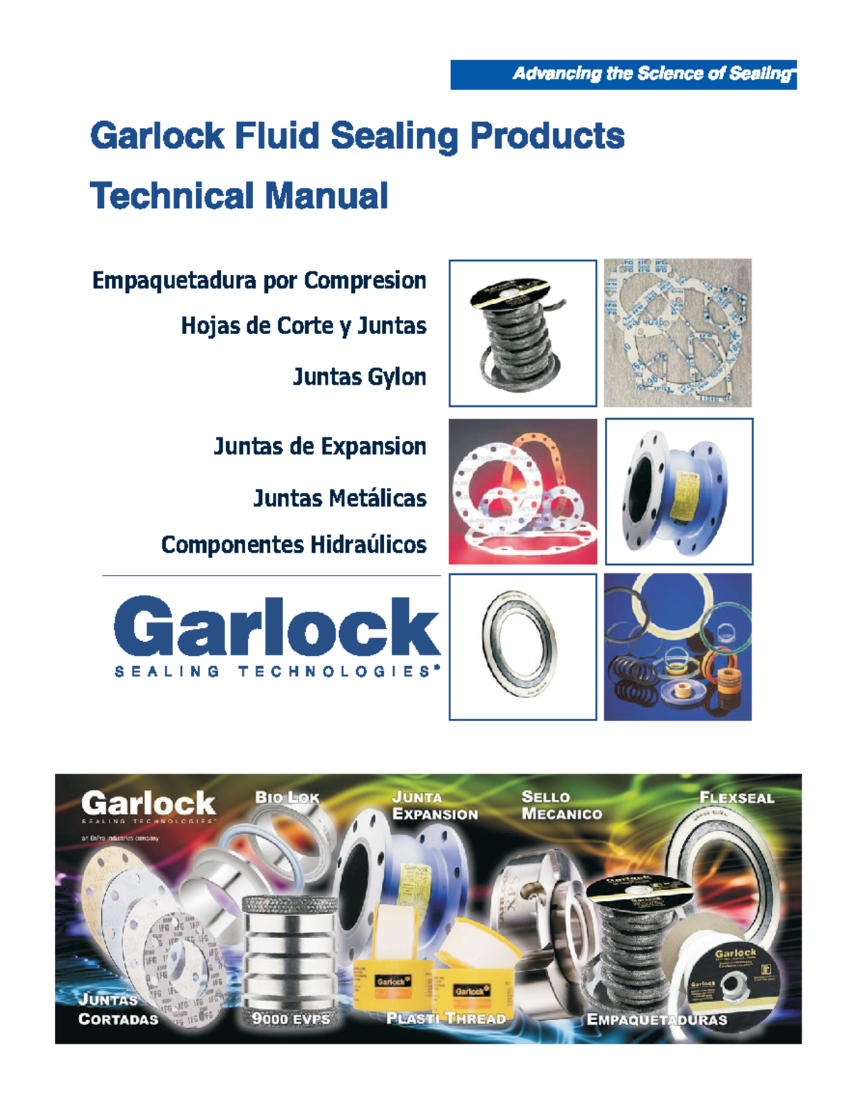 Garlock - Empaquetadura por Compresion Hojas de Corte y Juntas Juntas ...