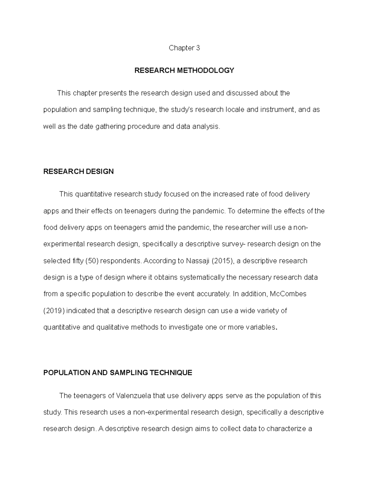 Group-2 Chapter-3 STEM- Hooke - Chapter 3 RESEARCH METHODOLOGY This ...