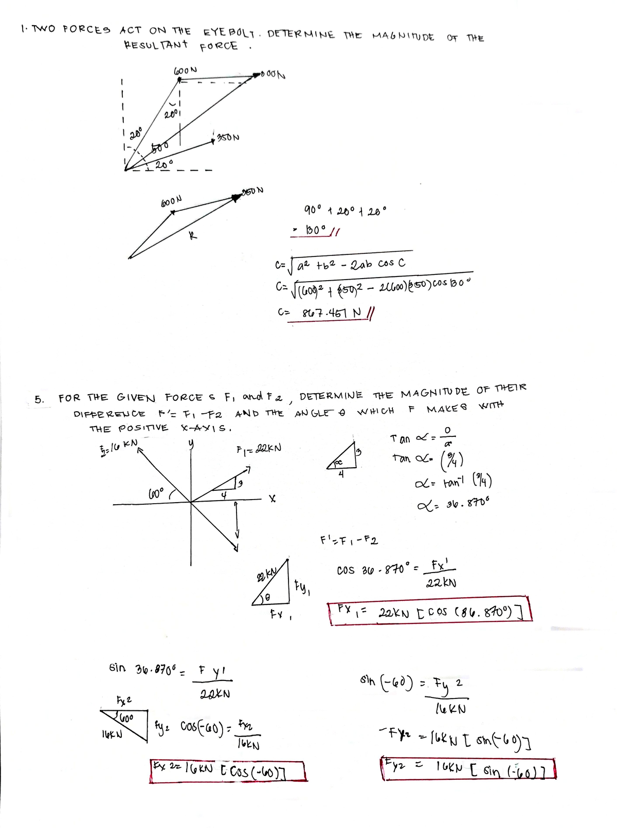 Enrichment 1 - SOLUTION - Strength of Materials - Studocu