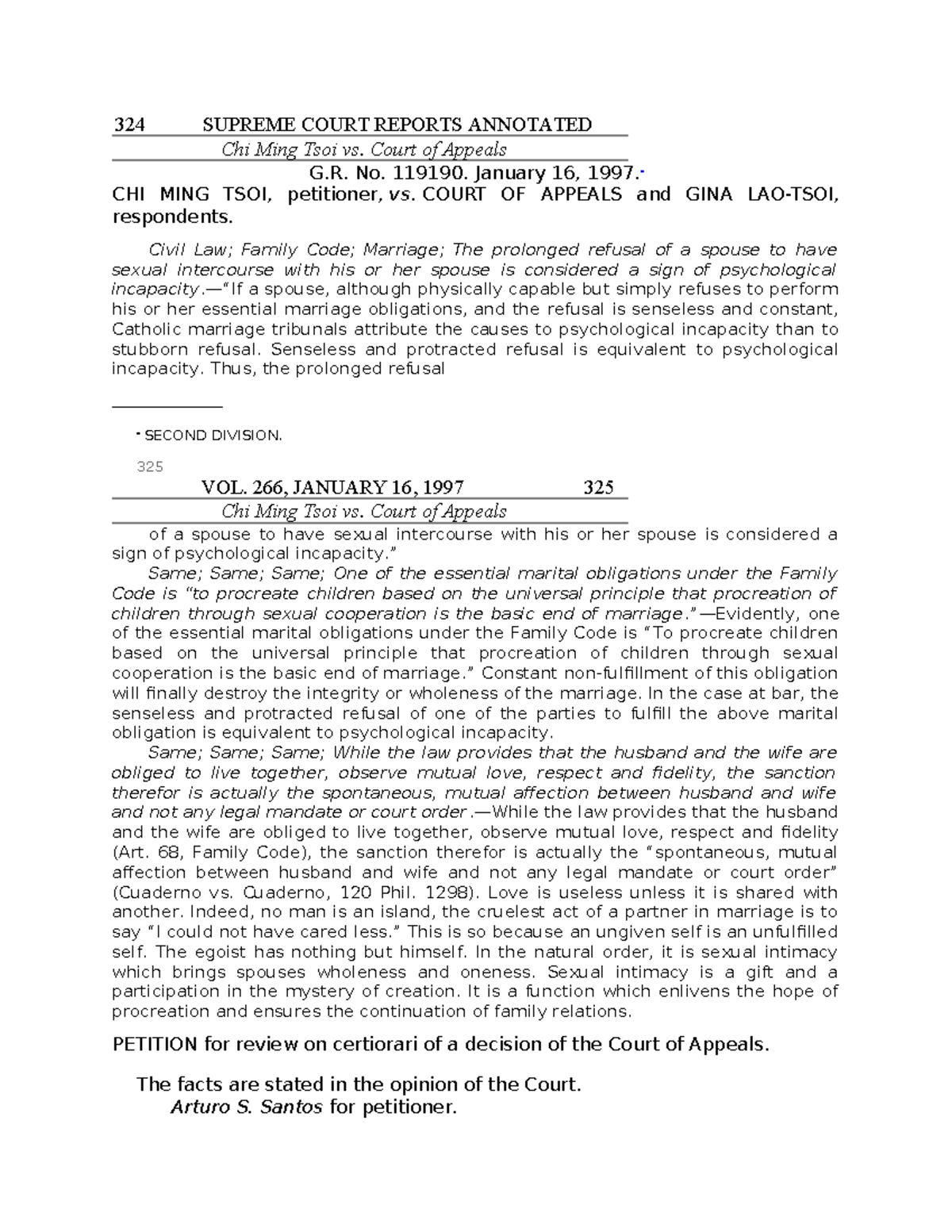Chi Ming Tsoi vs. Court of Appeals - 324 SUPREME COURT REPORTS ...
