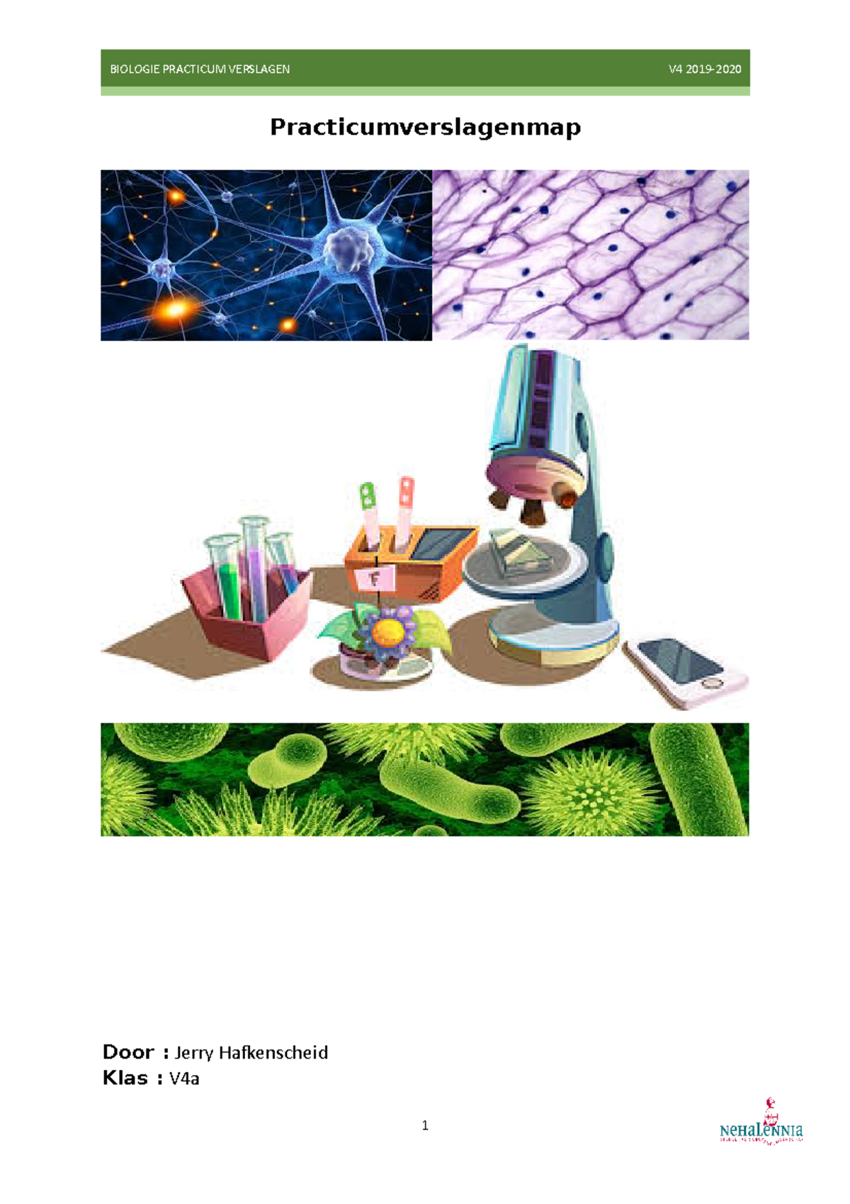 Practicum verslagen - Practicumverslagenmap Door : Jerry Hafkenscheid ...