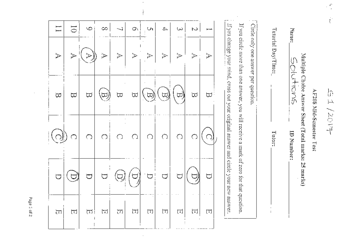 MST semester 1, solutions sheets 2017 - Financial management - Studocu