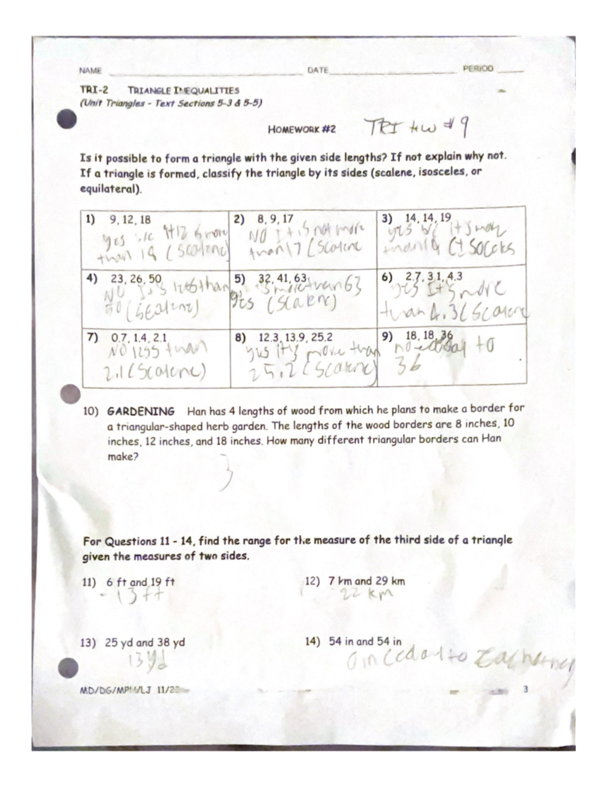 (Unit Triangles - Text Sections 5-3 & 5-5) - Studocu