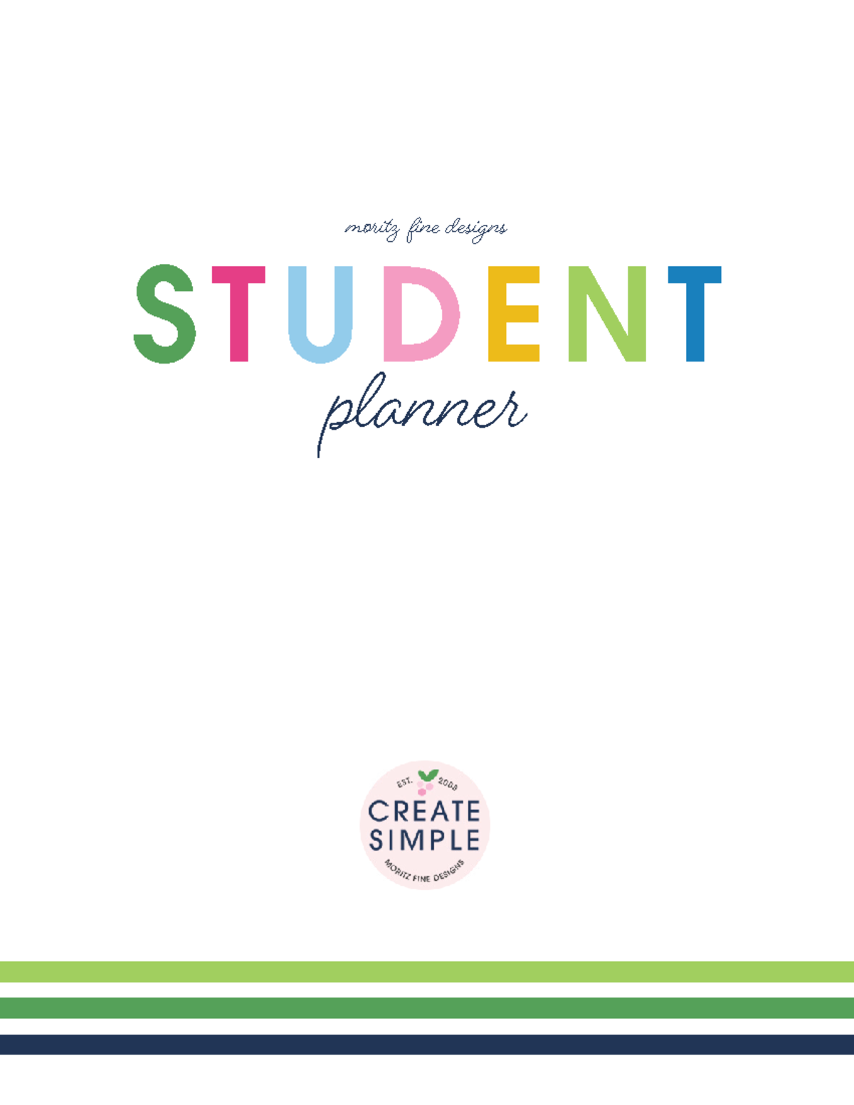 Student Planner - The Student Planner is exactly what you need to make ...