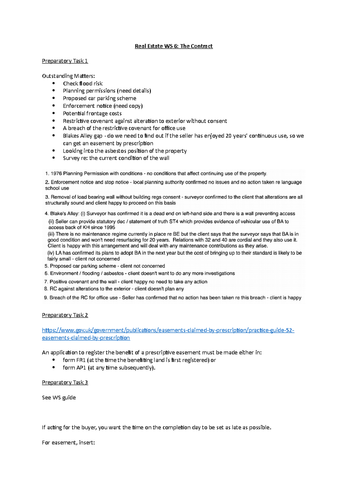 Real Estate WS 6 Notes - 2122RE - Studocu