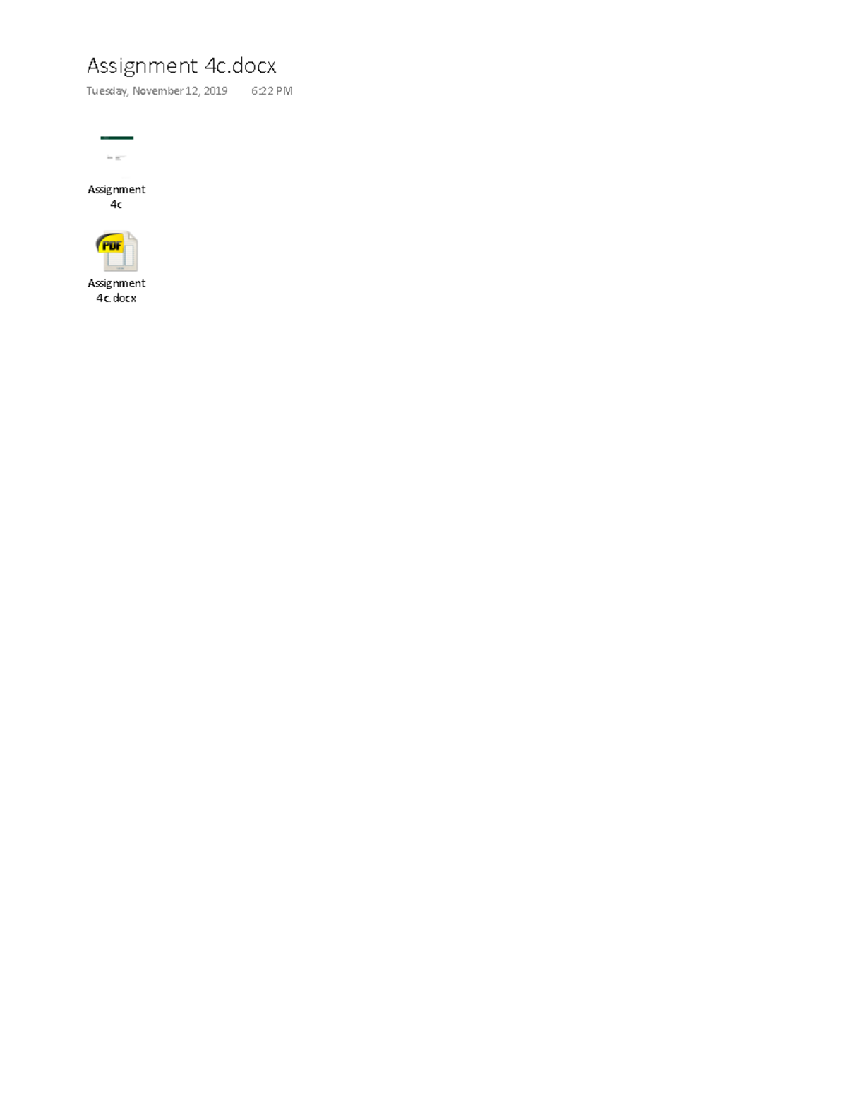 Assignment 4c Answer Key - Assignment 4c Tuesday, November 12, 2019 6: ...