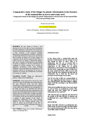 Meromelia Y Amelia - Resumen - 1 Al final de la cuarta semana los ...
