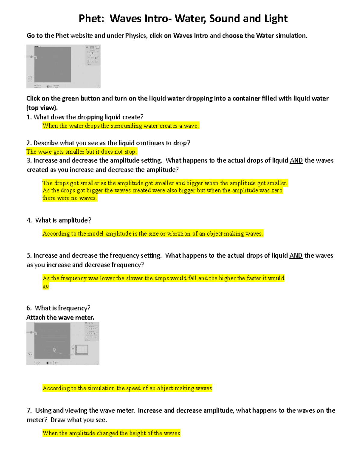Waves assignment - physics for stuff that helps you physics for stuff ...