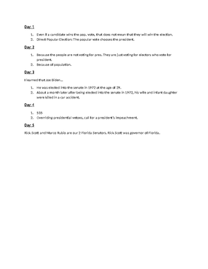 Government warm-ups 4 - wertyjkl - Day 1 What is the purpose of ...