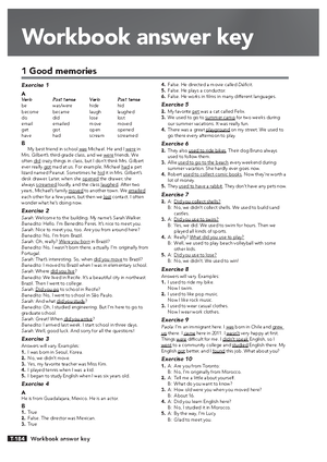Interchange 3 - Workbook Answer Key - 5th Ed - T- Workbook answer key 1 ...
