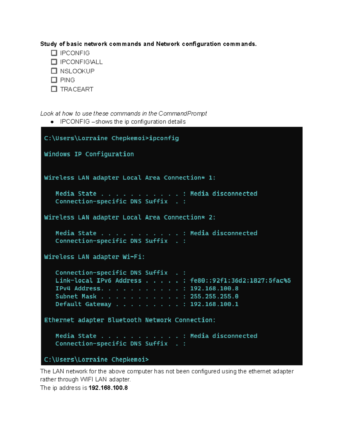 Cs2.2 Computer networks(Basic Network configuration in cisco packet ...