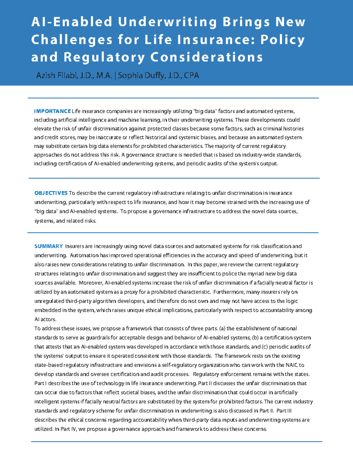 AI Underwriting Challenges - IMPORTANCE Life insurance companies are ...