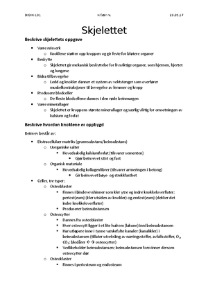 [Solved] Beskrive hvilke oppgaver skjelettet har i kroppen Beskrive ...