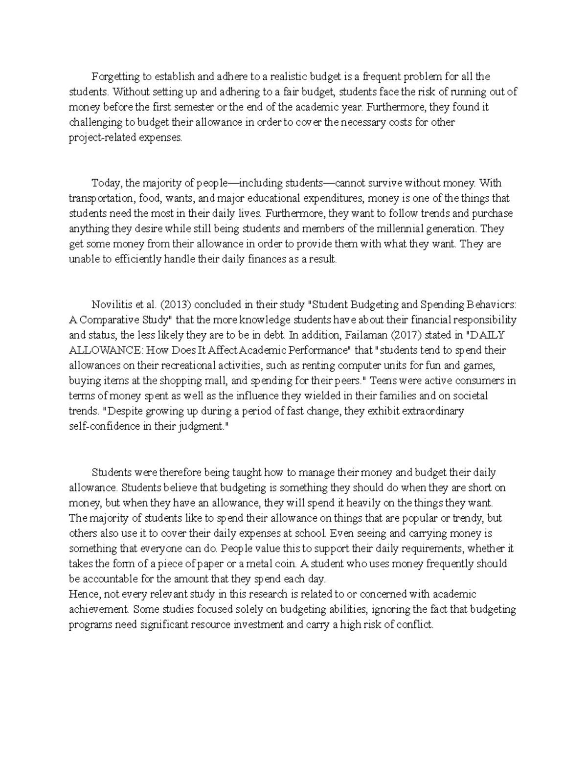 Introduction in 3i's - For study purposes - Forgetting to establish and ...