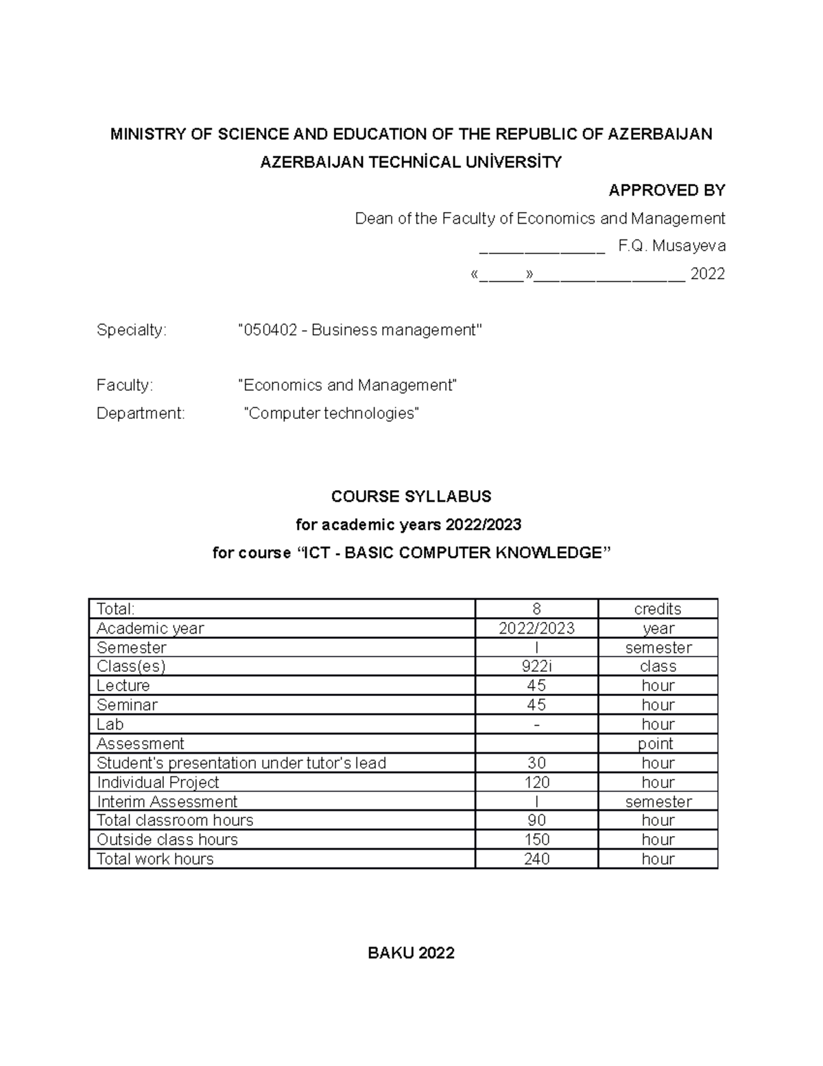 ICT - Basic Computer Knowledge- 922i - MINISTRY OF SCIENCE AND ...