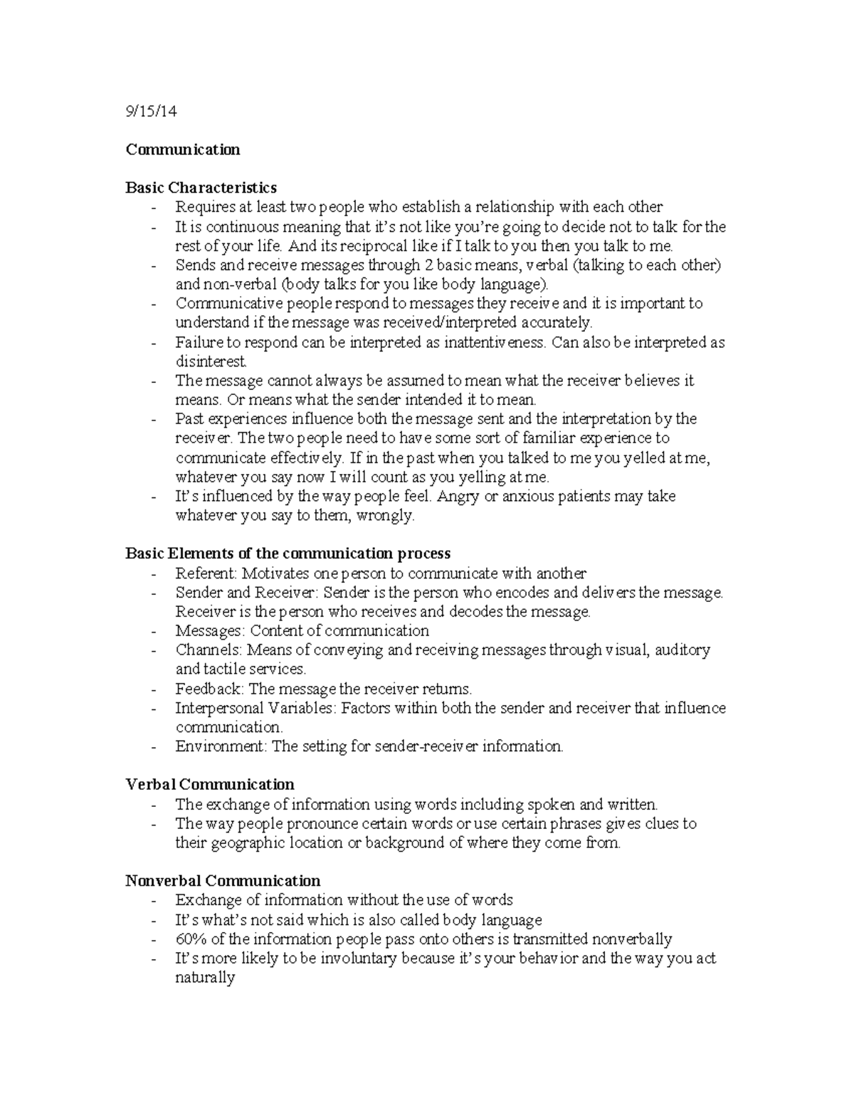 Communication - Summary Tratado de fisiologia Medica - 9/15 ...