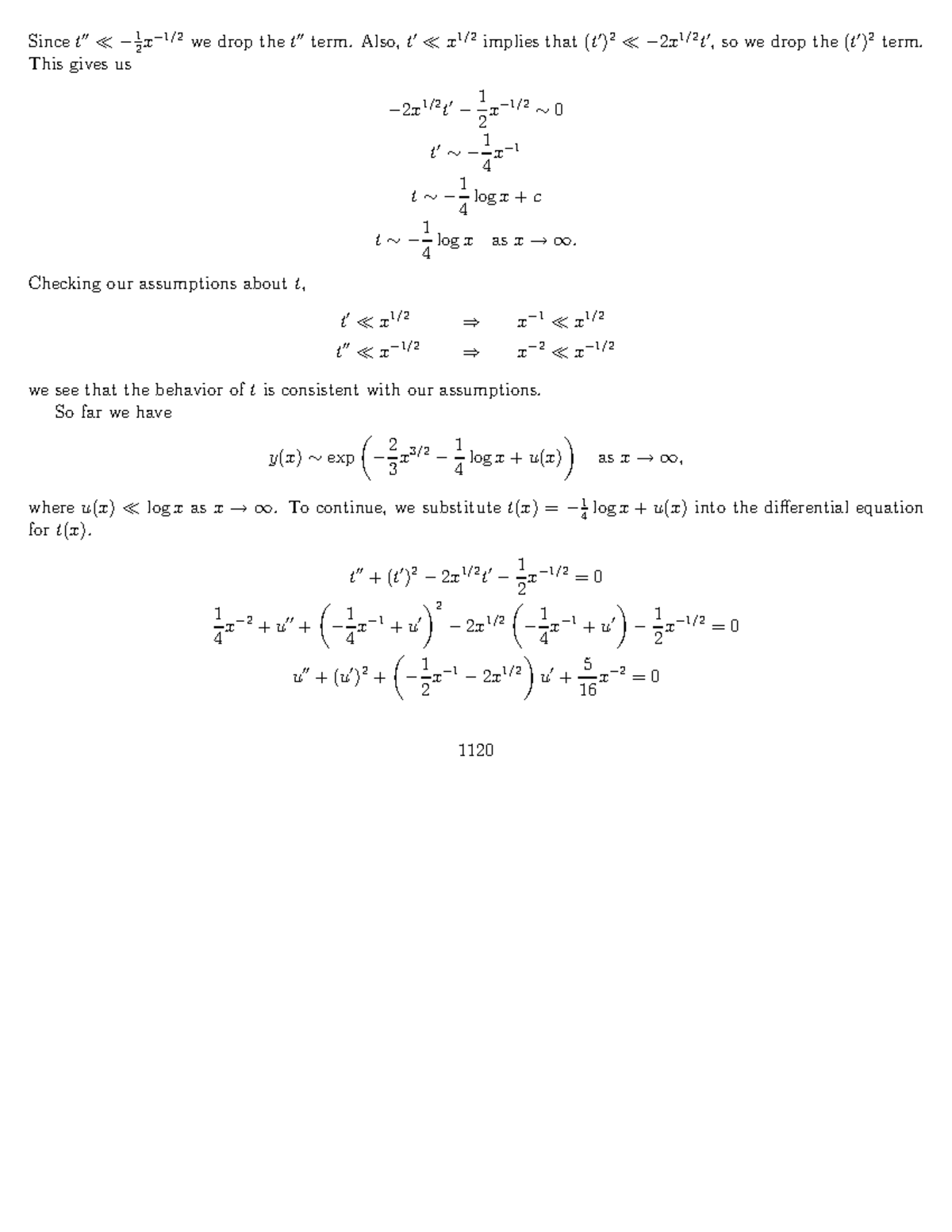 Advanced Mathematical Methods for Scientists and Engineers-230 - Since ...