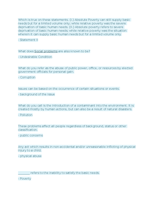 Understanding the Self [ Prelim EXAM] - Studocu