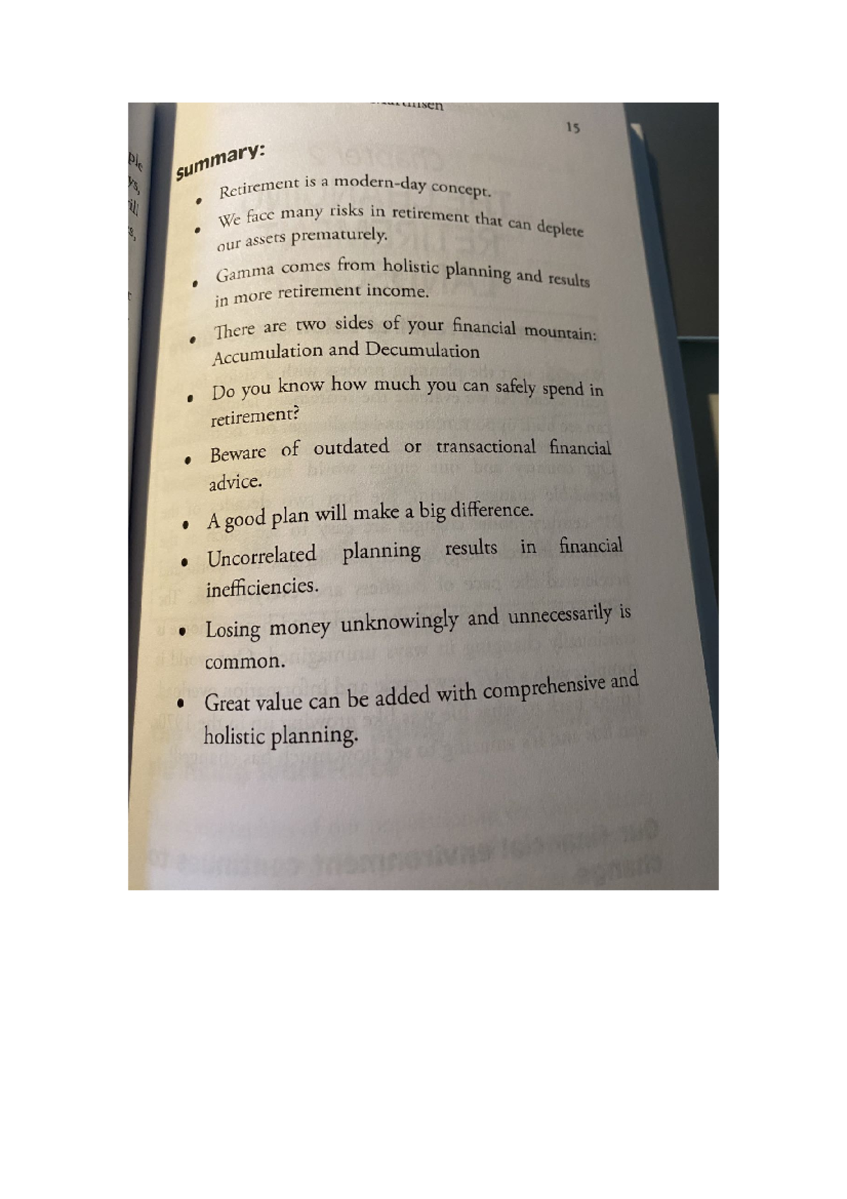 Book chapter summary - This is for practice - FNCE3314 - Studocu