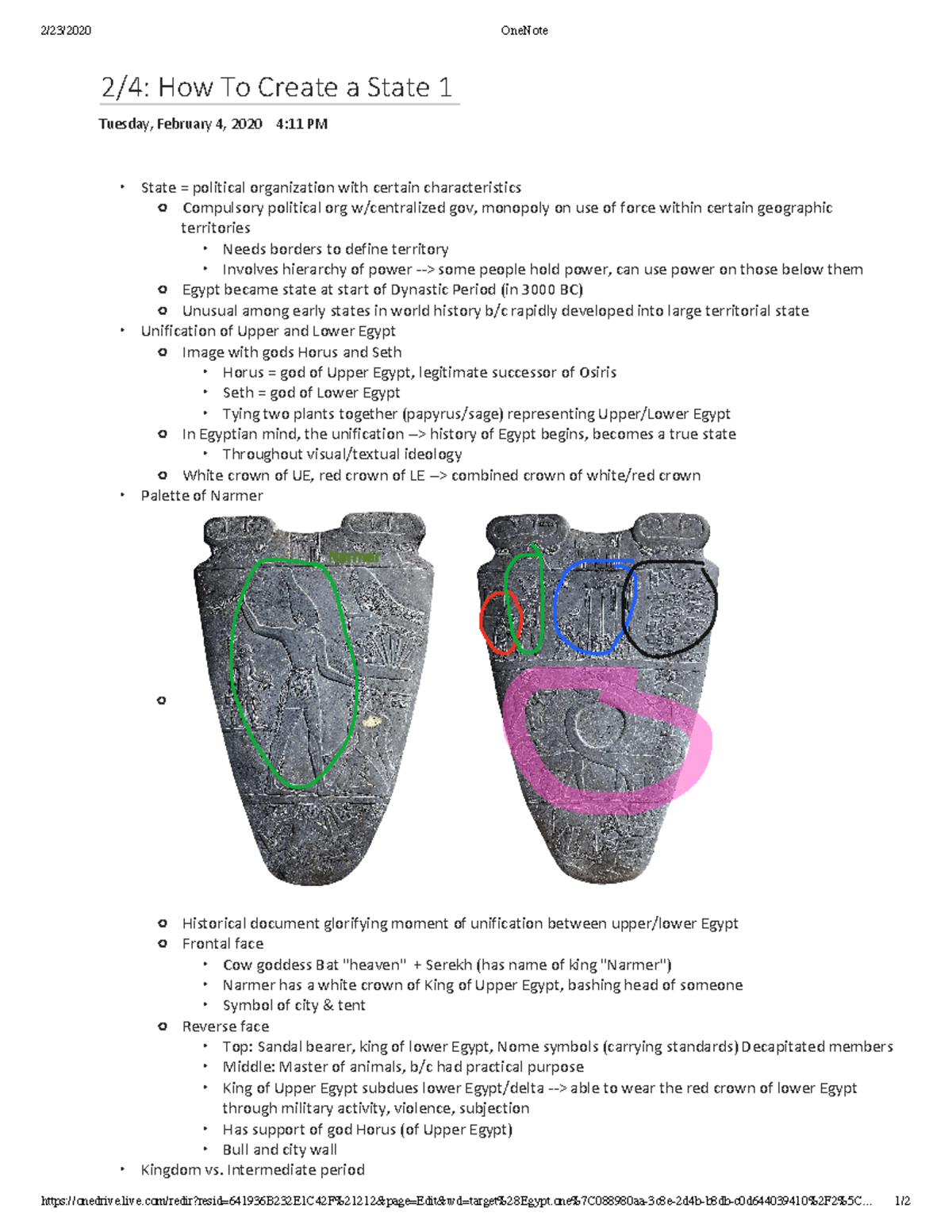 How to Create a State - 2/23/2020 OneNote - Studocu