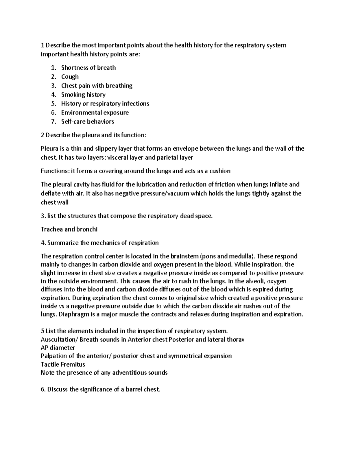 NR 302 Lab Manual Study Guide Questions Chapter 19 - 1 Describe the ...