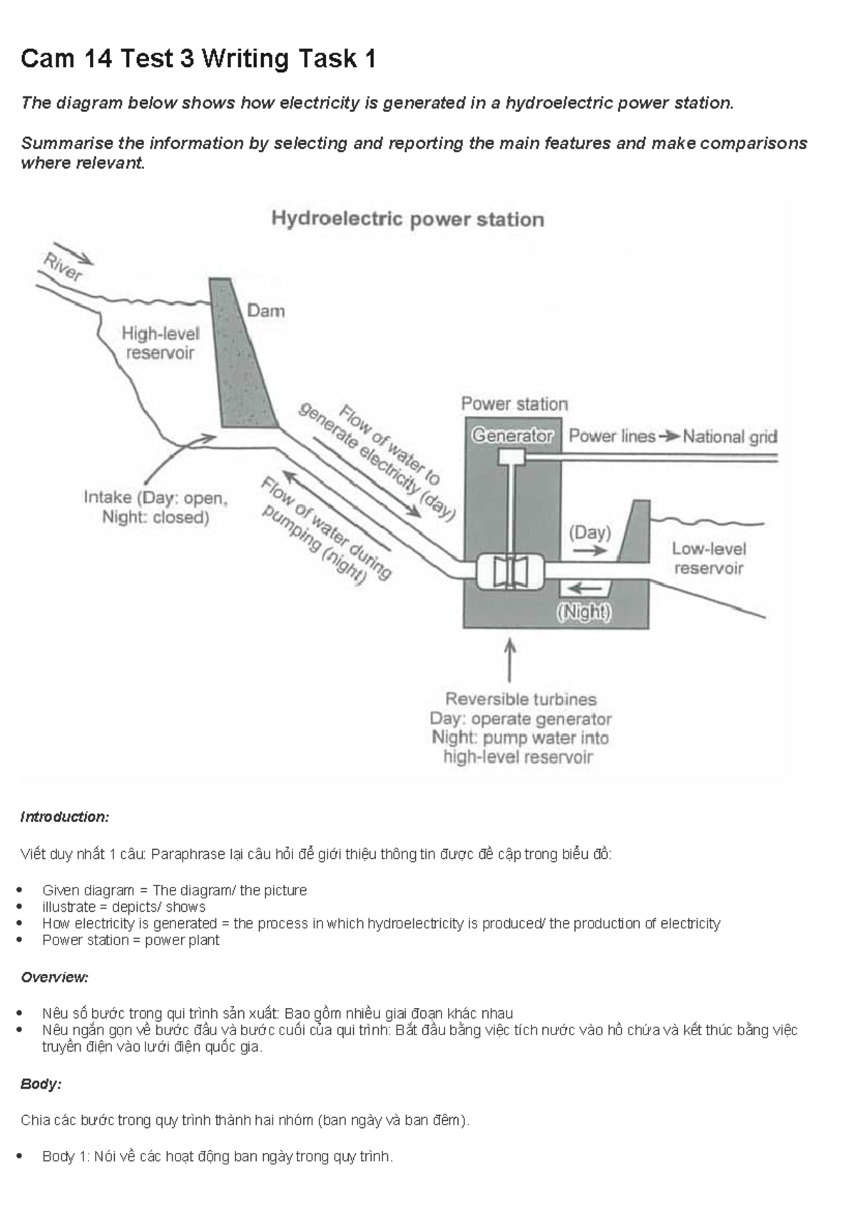Cam 14 Writing Test 3 - Cam 14 Test 3 Writing Task 1 The diagram below ...